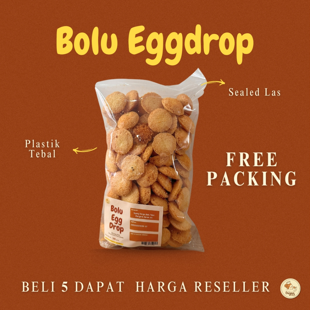 Jual BOLU EGGDROP / EGG DROP COOKIES | Shopee Indonesia
