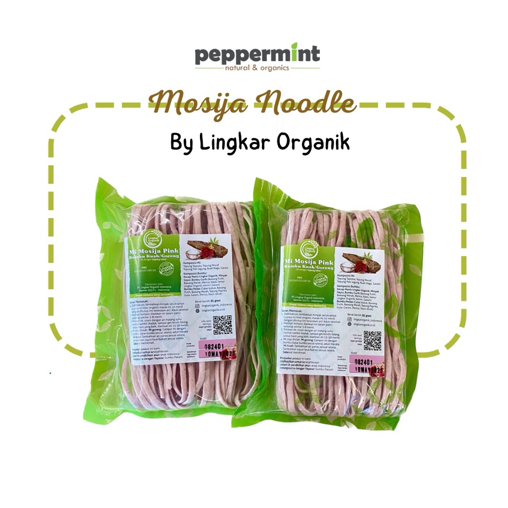 Jual Lingkar Organik Mie Mosija (85 gr) / Mie Gluten Free | Shopee ...
