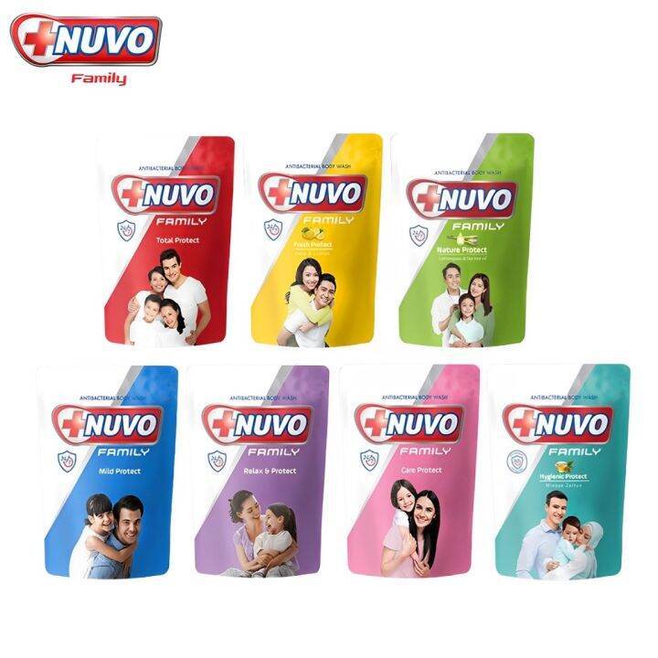 Jual NUVO Family Body Wash 60ml POUCH | Sabun Cair Refill | Shopee ...