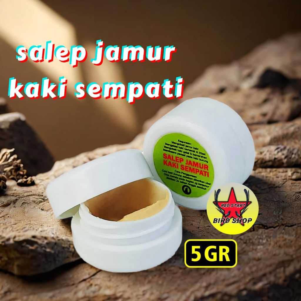 Jual SALEP JAMUR KAKI BURUNG SEMPATI OBAT OLES KAKI BENGKAK KERAK LUKA ...