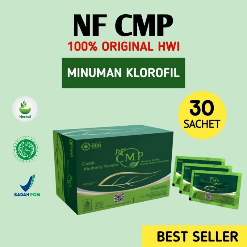Jual NF CMP HWI rasa mint kemasan 1 box isi 30sachet | Shopee Indonesia