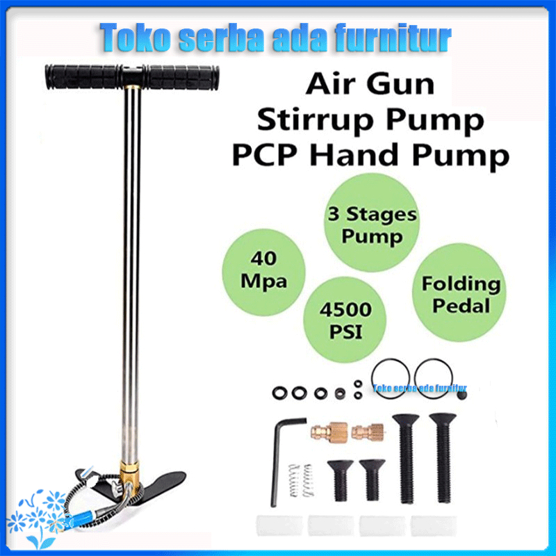 Jual Pcp Pump 6000Psi High Pressure Hand Pump 4 Stage Air Pump For High ...