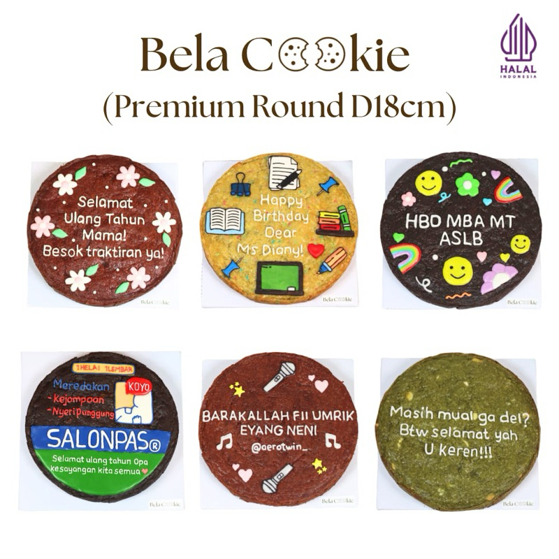 Jual Premium Round D18 cm Writing / Simple Decor / Colourful / Papan ...
