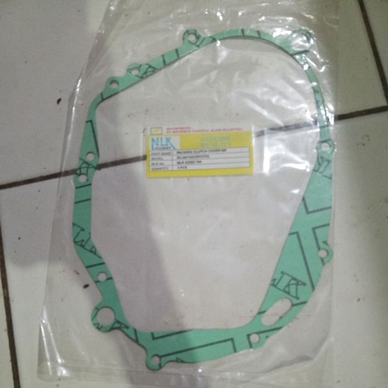 Jual packing paking gasket clutch cover bak blok kanan kopling tornado crystal rc | Shopee Indonesia