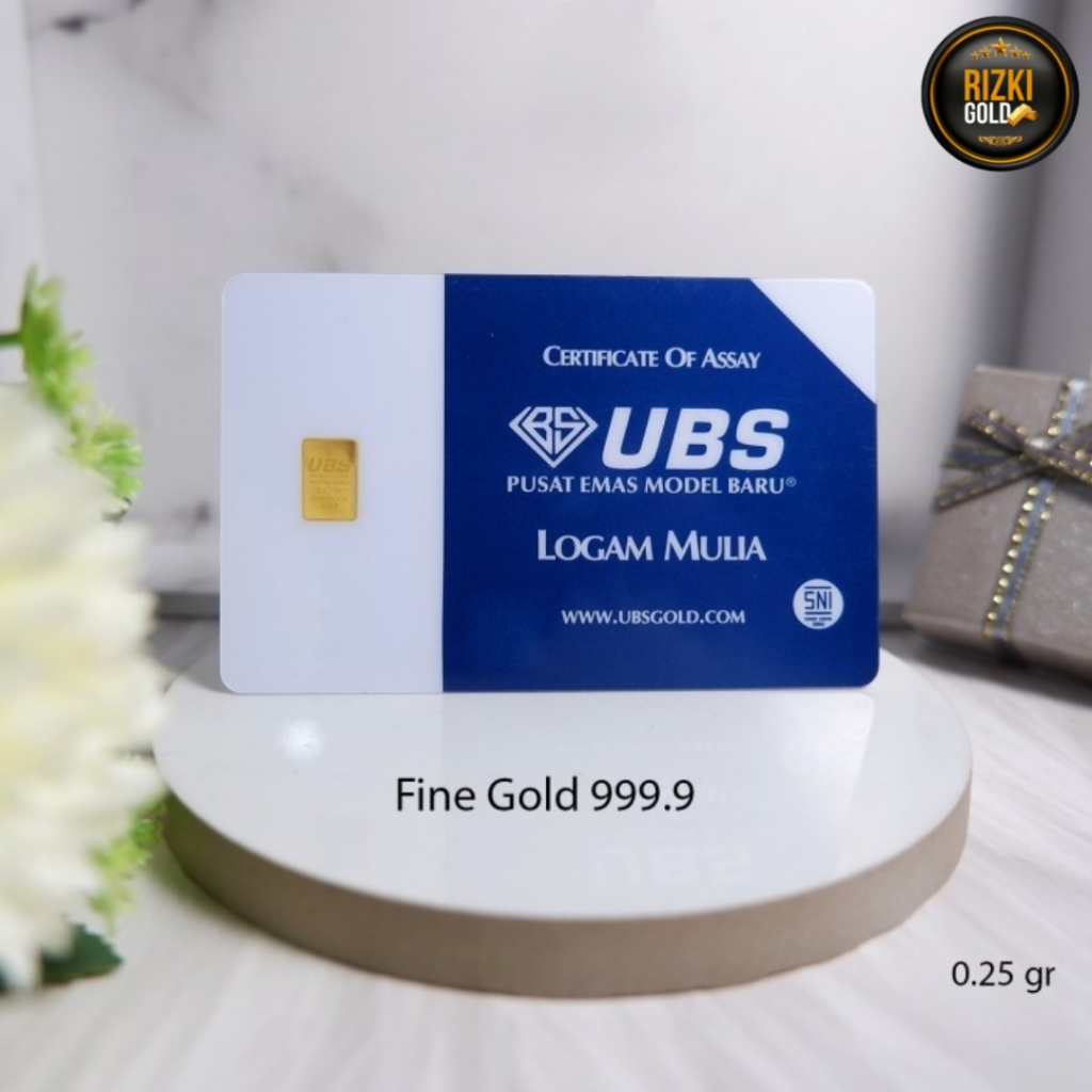 Jual LM UBS 0,25 GRAM PRESS (CARD) | Shopee Indonesia