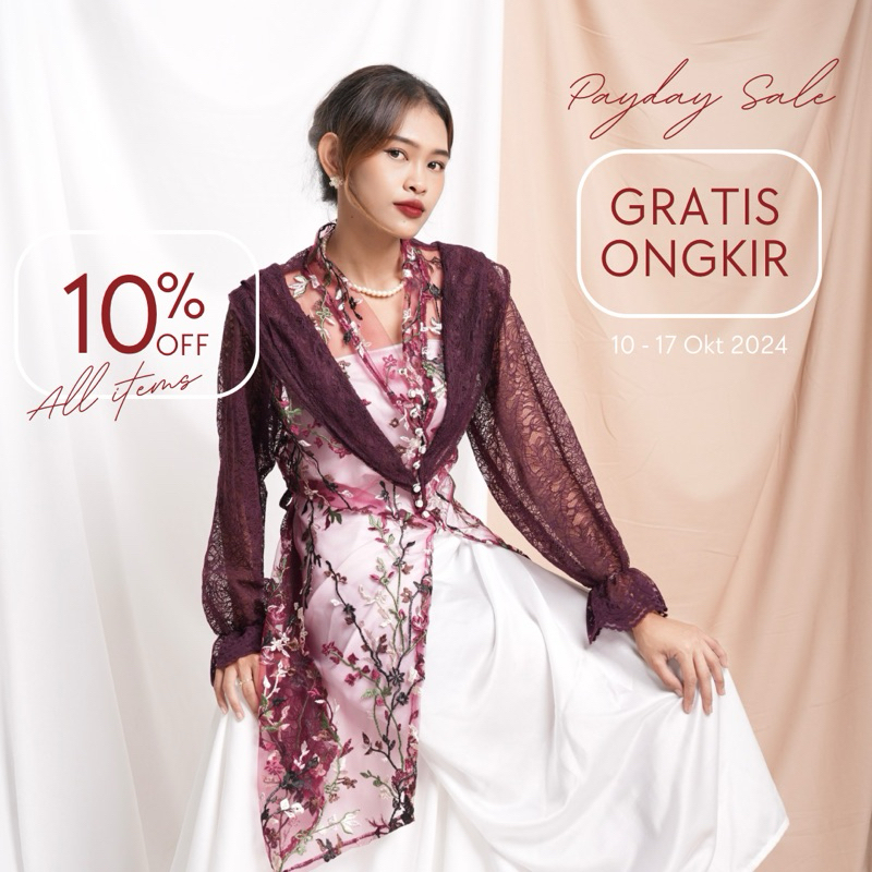 Jual MAGNOLIA TUNIK BRUKAT | TUNIK KEBAYA | Baju Kondangan | Kutu Baru ...
