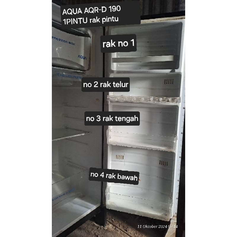 Jual HANYA UTK RAk AQUA AQR-D 190 1PINTU ga bisa aqua model lain ...