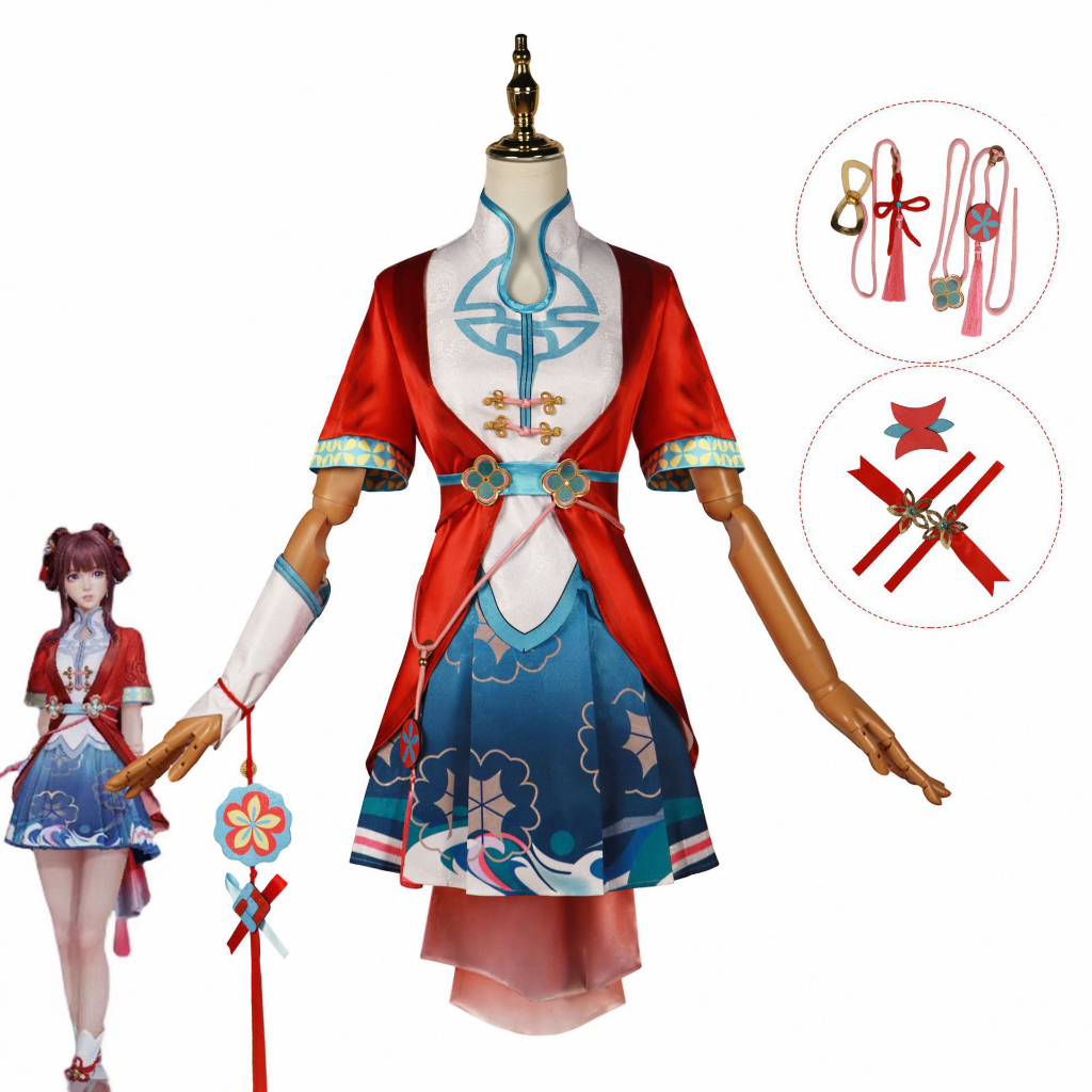 Jual Xishi Cosplay Costumes Game Honor of Kings Suits Chinese Style ...