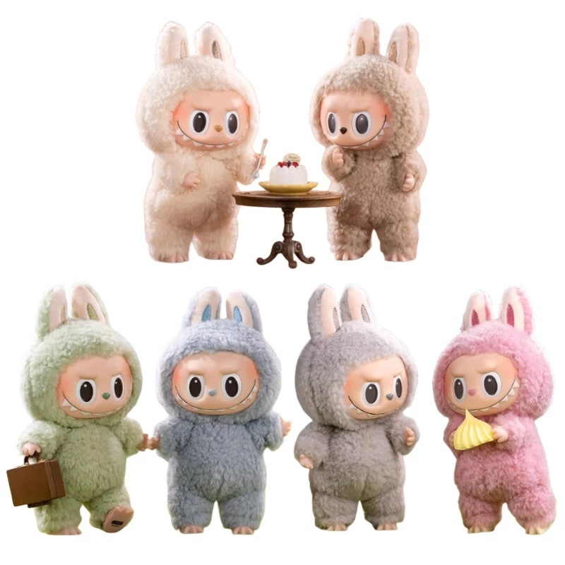 Jual POPMART LABUBU Exciting Macaron FALL IN WILD MOKOKO PINK MERLION ...