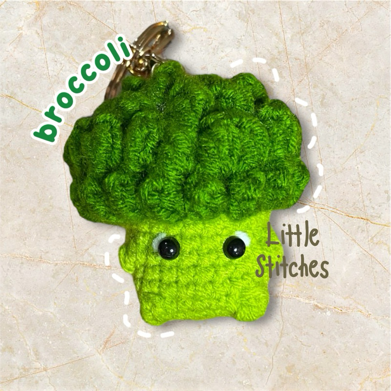 Jual [LITTLESTITCHES] Amigurumi Broccoli Keychain || Gantungan Kunci ...