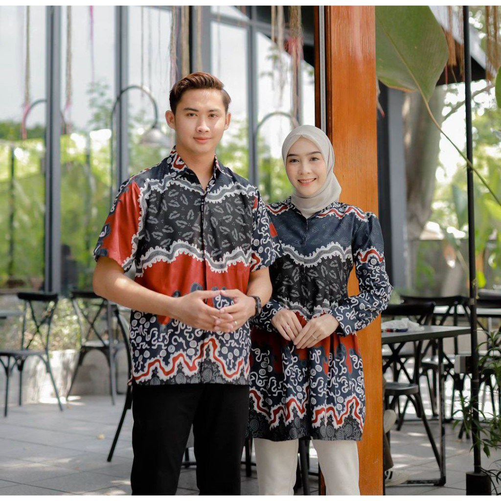 Jual Benang Raja Batik Couple Pria Wanita Katun Adhiya | Shopee Indonesia