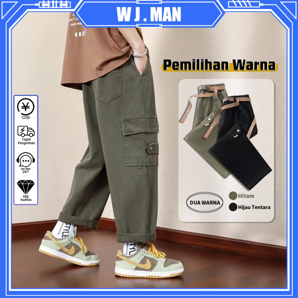 Jual Celana cargo oversize celana gombrong skena celana kargo pria celana cargo panjang pria ...