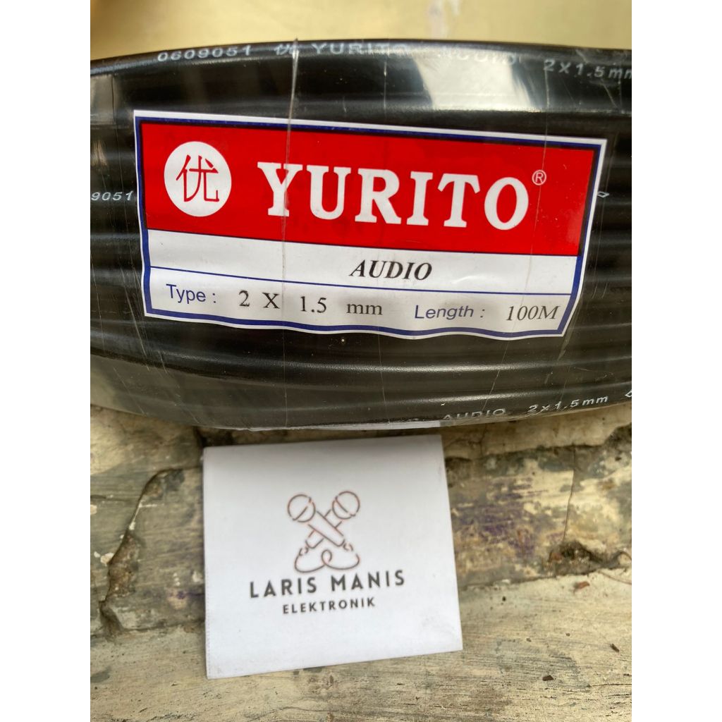 Jual Kabel Speaker Audio NYYHY Yurito 2x1,5mm 2x1.5mm 2x1,5 2x1.5 mm ...