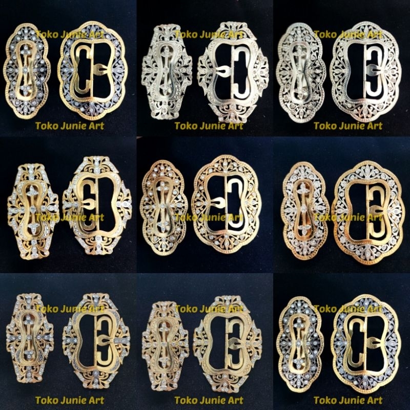 Jual Kepala Sabuk Timang Epek Sepuhan Emas - Busana Adat Jawa Beskap ...