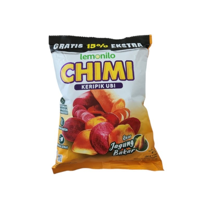 Jual Lemonilo Chimi Keripik Ubi Jagung Bakar 36 +5g | Shopee Indonesia