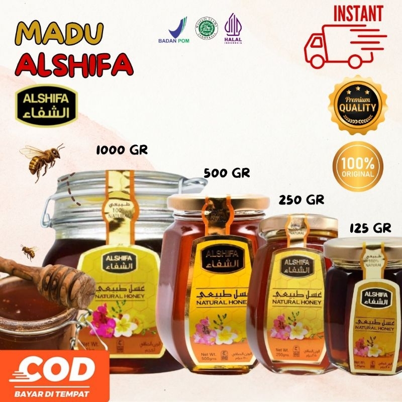 Jual Madu Al Shifa 125 gram Original 100% Import Saudi | El Ashfaa ...