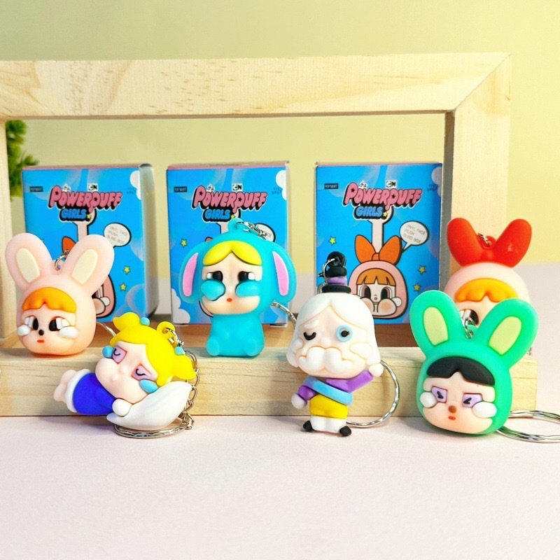 Jual Gantungan Kunci Blind Box The Power Puff Girls Cry Baby Figure ...