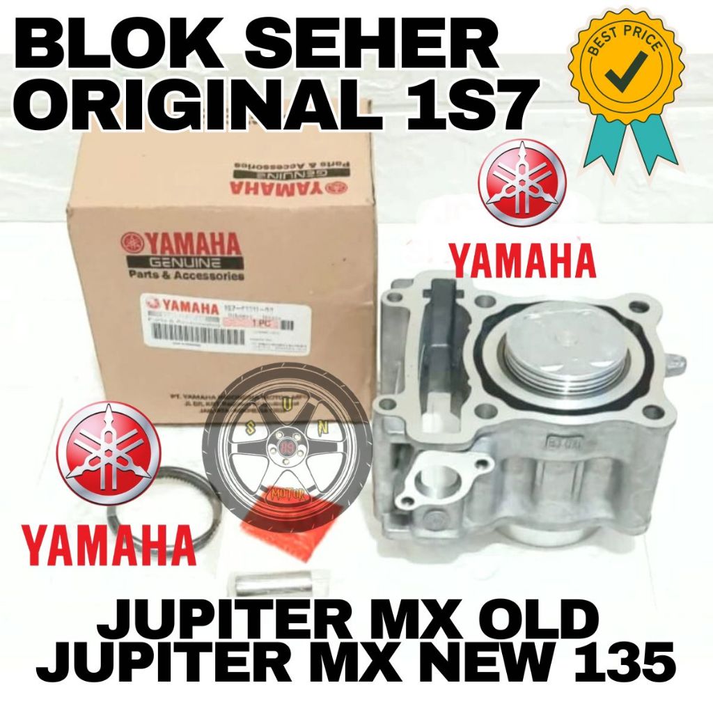 Jual BLOK SEHER 1S7 YAMAHA VIXION OLD VIXION NEW 150 PNP UPGRADE JUPITER MX 135 ORI YGP ASLI ...