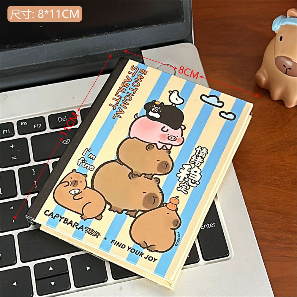 Jual A7 Capybara Notebook Buku Notes Lucu Catatan Kecil | Shopee Indonesia