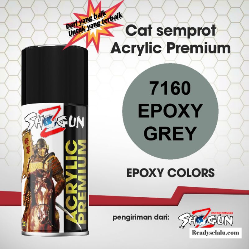 Jual CAT SHOGUN Z ACRILIK PREMIUM KEMASAN 300CC (Cat dasar/Epoxy grey ...
