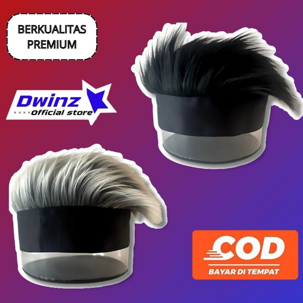 Jual topi rambut pria palsu Premium rambut palsu untuk pria | Shopee ...