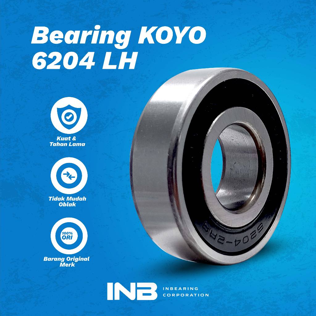 Jual Laker Bearing 6204 LH KOYO Bearing As Pully Vario Beat Mio Bearing ...
