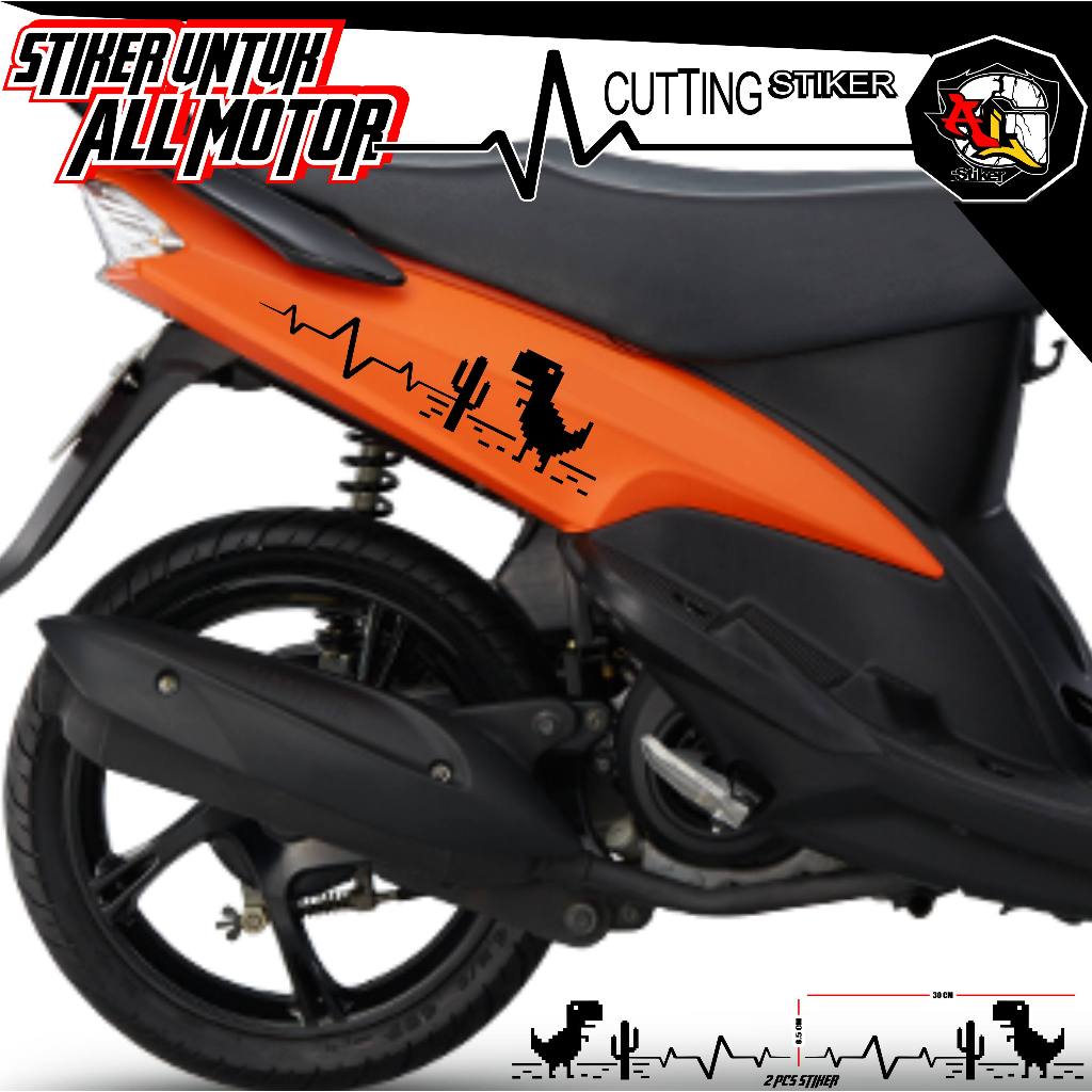 Jual STICKER CUTTING GAME OVER/SC.458/STIKER LOADING/STIKER MOTOR ...