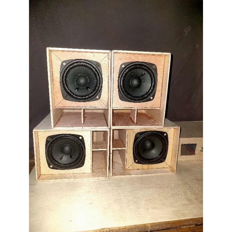 Jual box miniscoop + spiker 3inch finishing halus dan rapi | Shopee ...