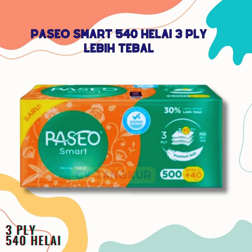 Jual Promo banting Tissue Paseo Smart Facial Tissu 54 Helai Tisu 3 PLY ...