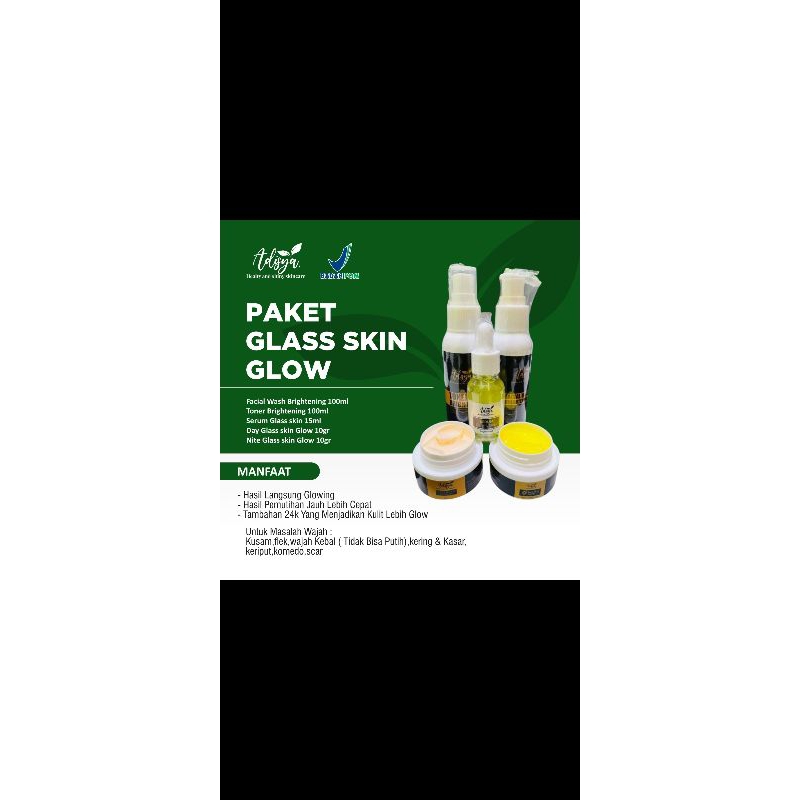 Jual Glaskin glow step2 Adisyaskincare | Shopee Indonesia