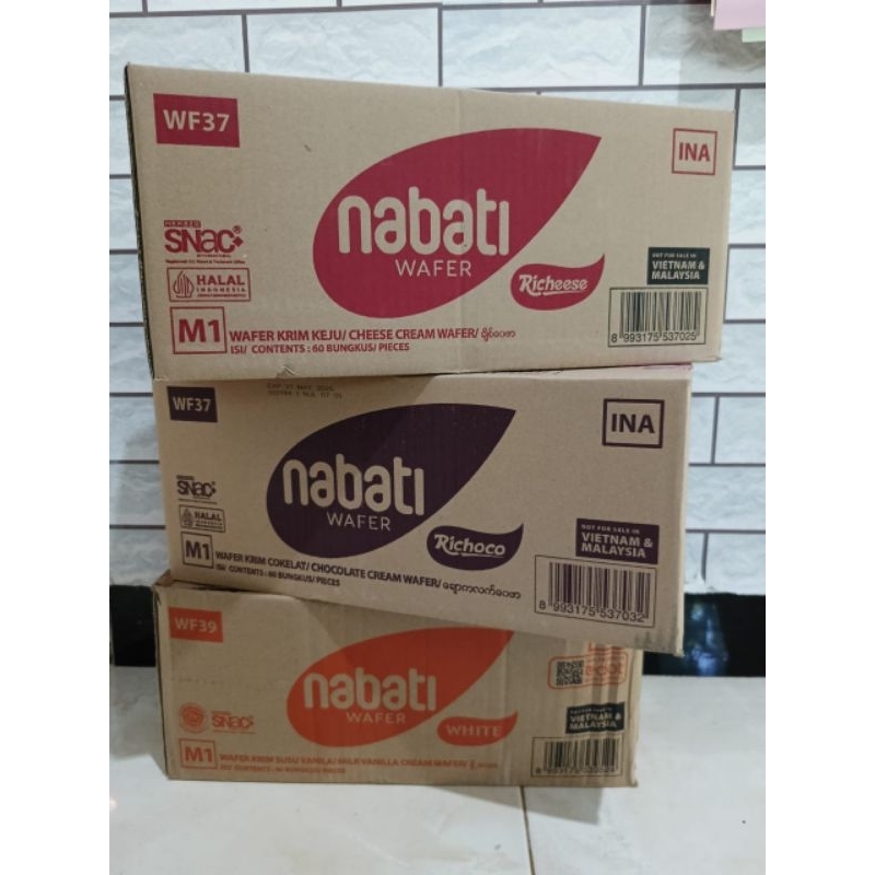 Jual Wafer Nabati 43g Ecer 2000 1 Dus isi 60pcs | Nabati wafer | Jajan ...