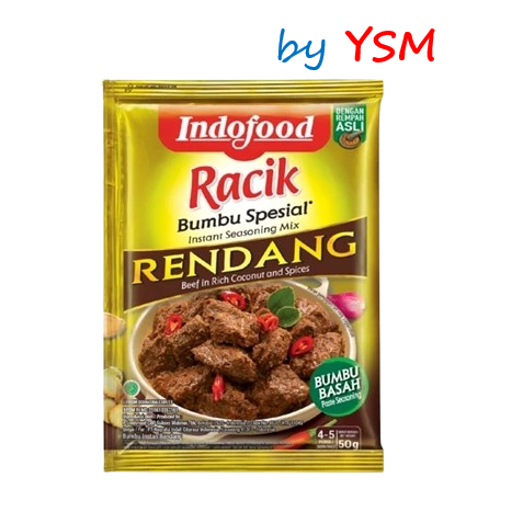 Jual 2 PCS INDOFOOD RENDANG / INDOFOOD RENDANG / INDOFOOD RACIK RENDANG ...