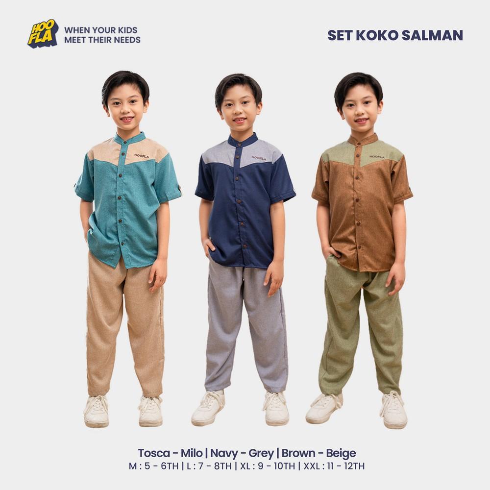 Jual Hoofla Set Koko Salman (Baju Koko Anak) | Shopee Indonesia