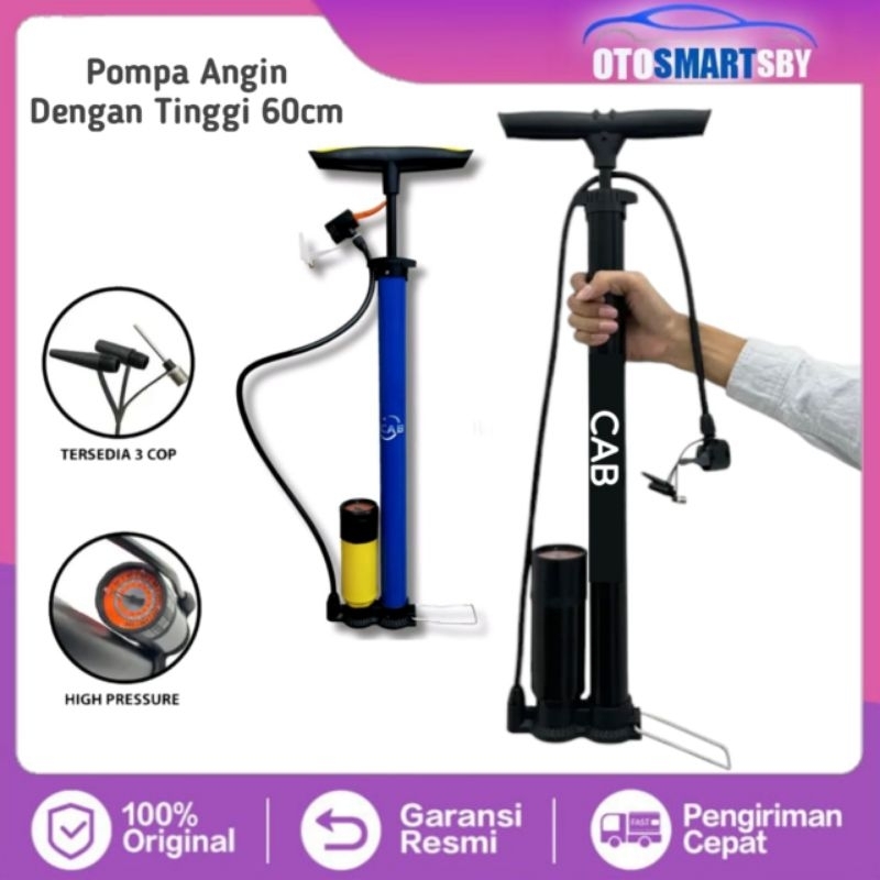Jual Pompa Angin Ban Sepeda Motor Mobil Bola Balon/ Pompa Multifungsi ...