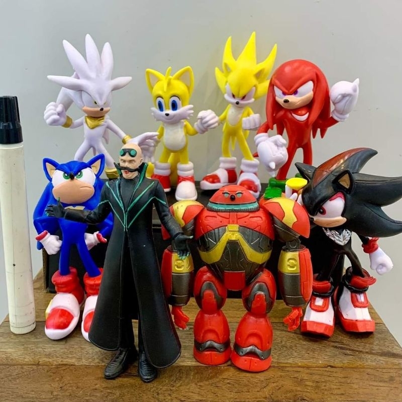 Jual Mainan figure sonic series sonic the hedgehog monster robot tinggi ...