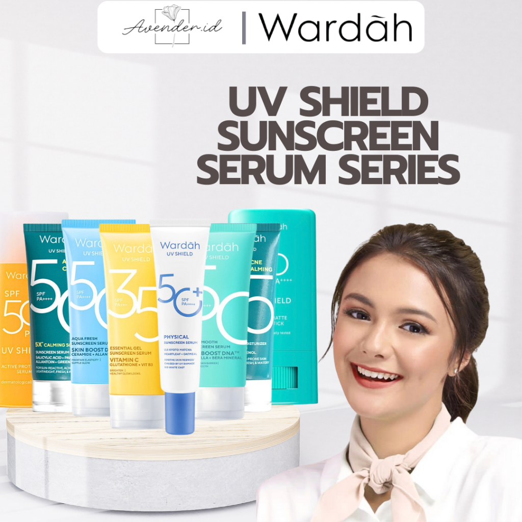 Jual (GET 1 GIFT) WARDAH UV SHIELD SERIES | UV SHIELD SUNSCREEN SERUM ...