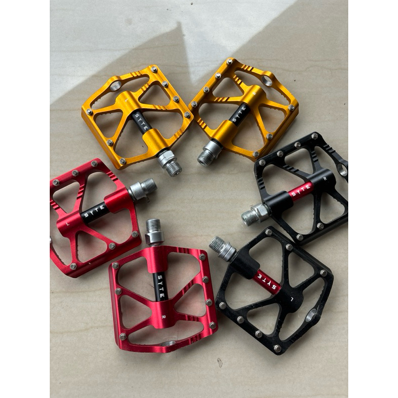 Jual pedal syte 419 alloy 3 bearing CNC as besar 9/16 sepeda mini ...