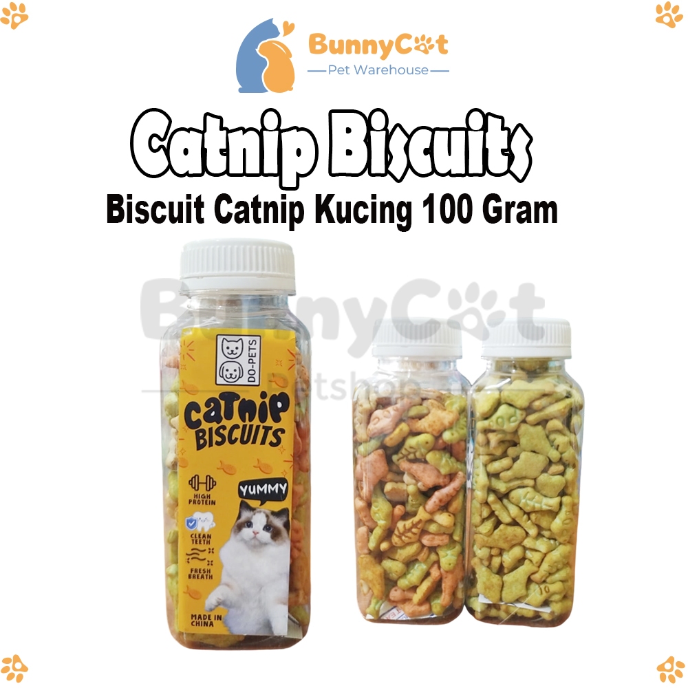 Jual Catnip Biscuit Bottle BISCUITS Snack Kucing Biskuit Catnip Botol ...