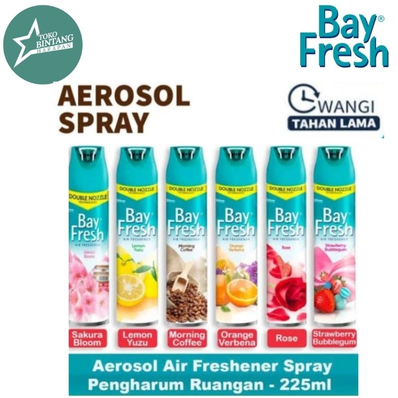 Jual Bay Fresh Pengharum Ruangan Air Freshener 225ml | Shopee Indonesia