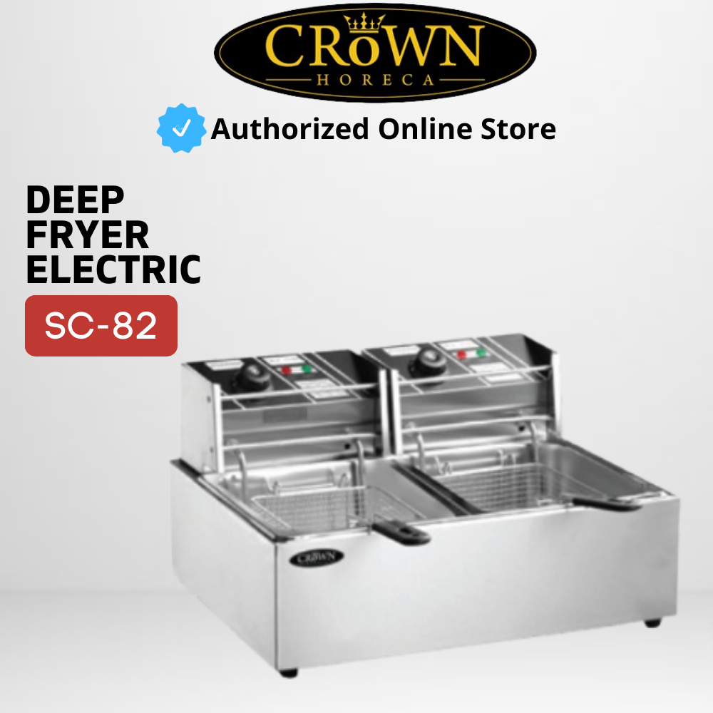 Jual CROWN SC-82 Electric Deep Fryer / Penggorengan Listrik 1 Tungku 6 ...