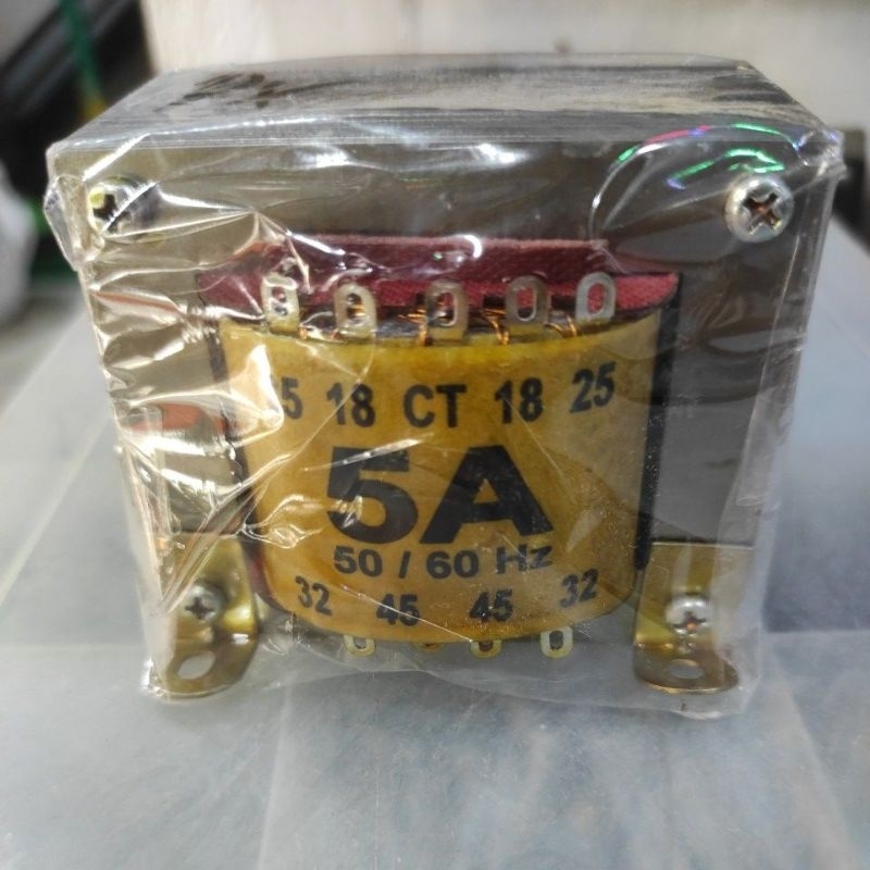 Jual Trafo 5A 5 Ampere CT 45v 32v 25v 18v kecil Tembaga | Shopee Indonesia
