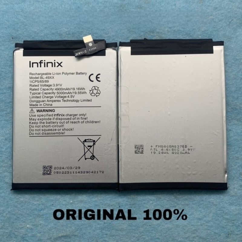 Jual Baterai Batre HP Infinix NOTE 40 X6853 ORIGINAL Model Batrei ...