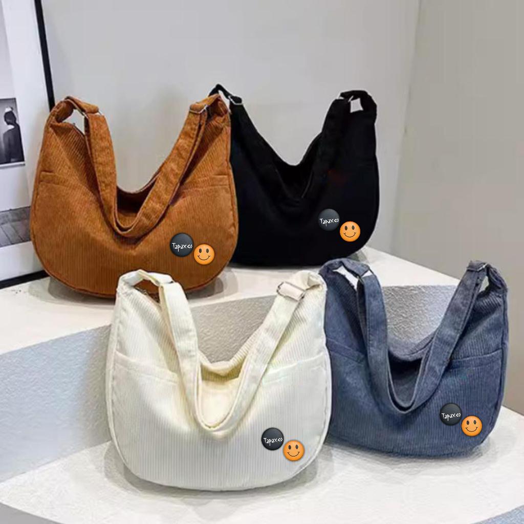 Jual Tas Selempang Slingbag Corduroy Videl Tas Slingbag Wanita Pria ...