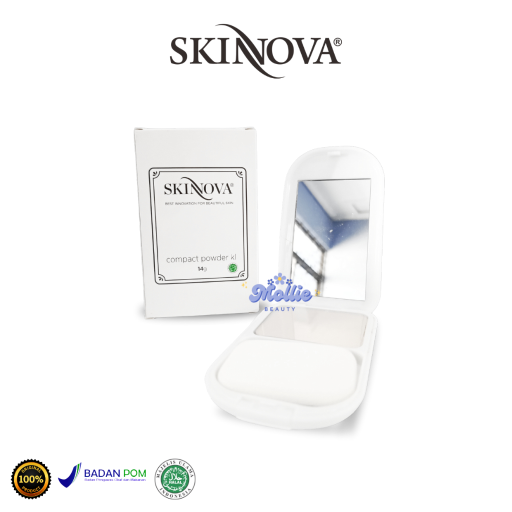 Jual Molliebeauty | Skinnova Compact Powder KL | Shopee Indonesia