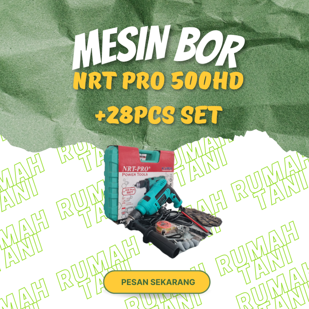 Jual mesin bor listrik 450w nrt pro 500hd mesin bor set | Shopee Indonesia