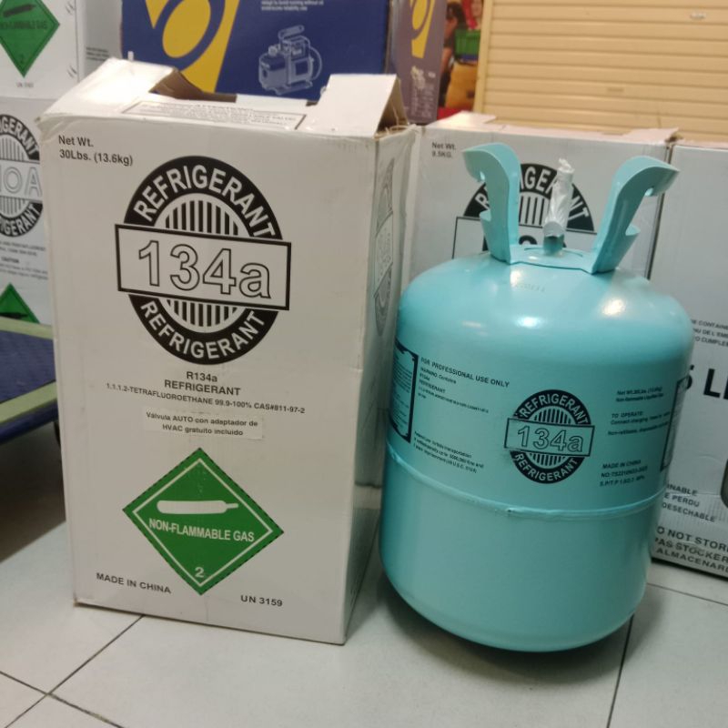 Jual Freon r134a refrigerant 13, 6 kg | Shopee Indonesia