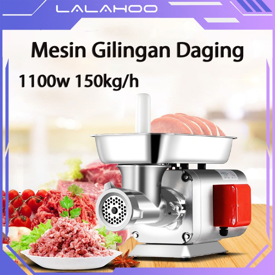 Jual Mesin Gilingan Daging 1100w 150kg/h Meat Grinder Taiwan | Shopee ...