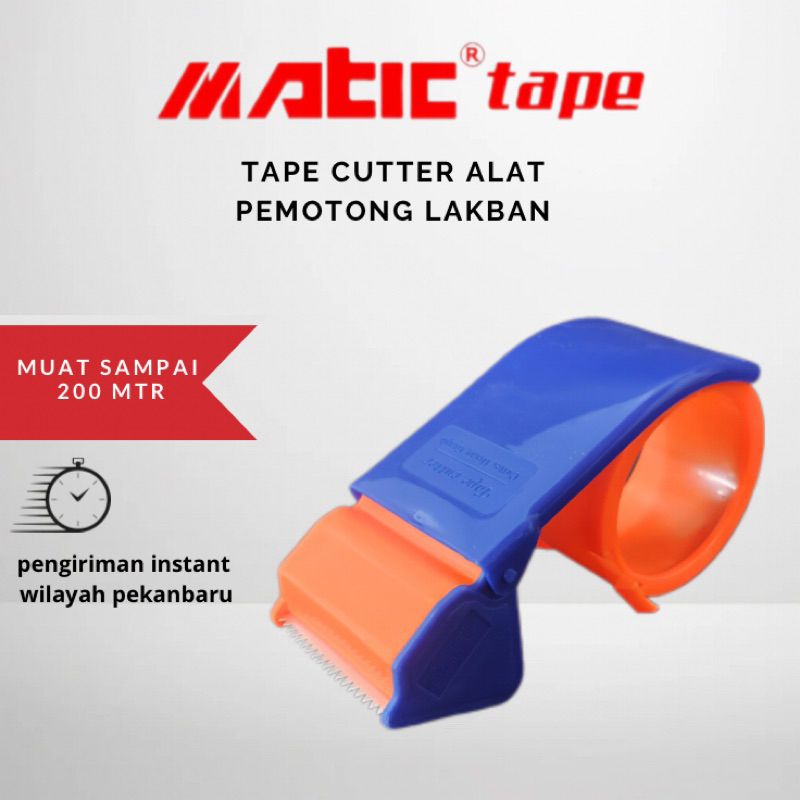 Jual MATIC Tape Cutter Alat Pemotong Lakban Praktis Silat Pemotong ...