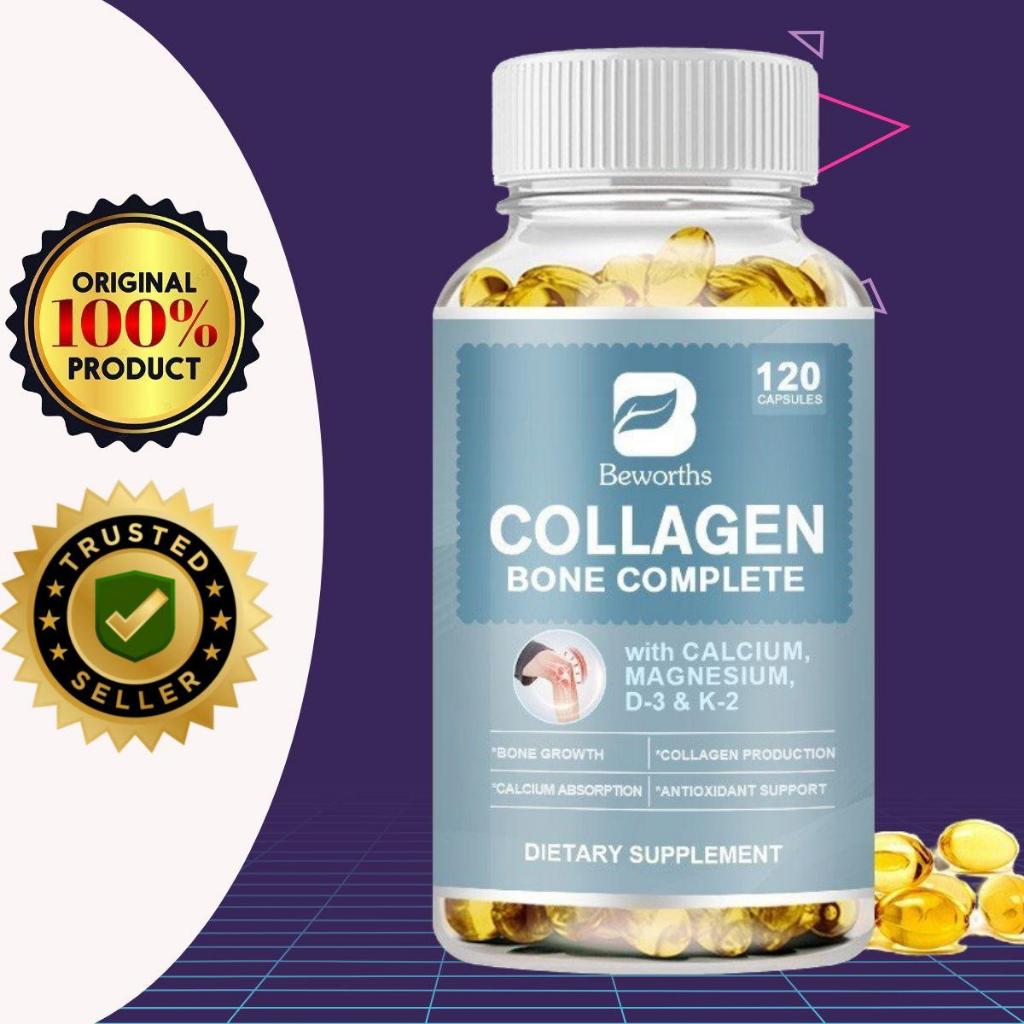 Jual BEWORTHS 120pcs Collagen Bone Complete Lengkap Tulang Kolagen ...