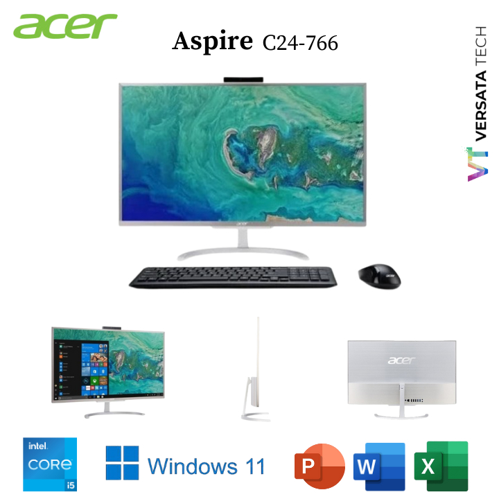 Jual Komputer PC All-In-One Acer Intel Core i5/i7, RAM 8GB/16GB, SSD ...